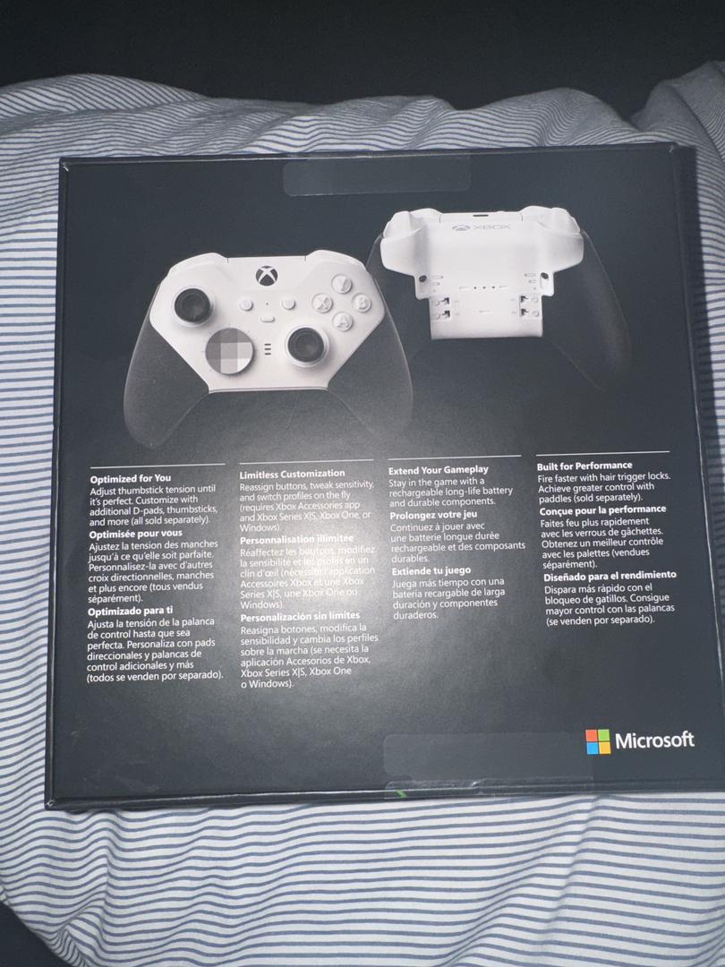 Xbox Elite Wireless Controller Series 2 - Black & White, Core - LYFC67770 - Swappa