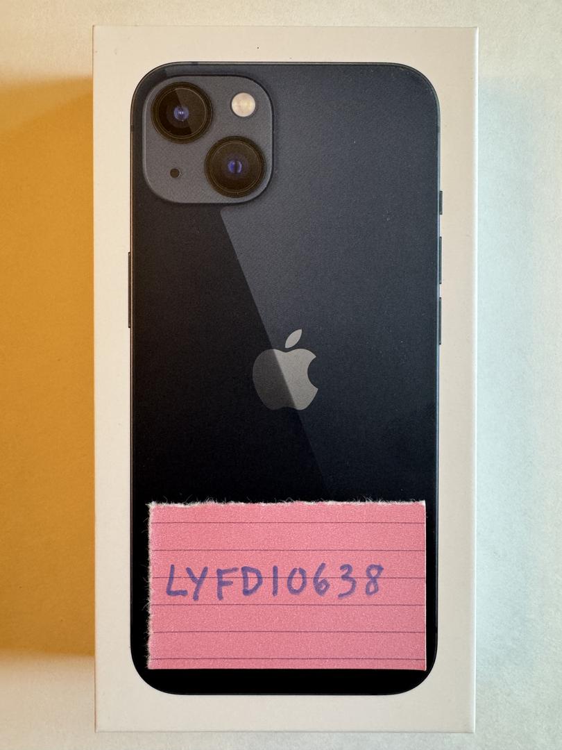 Apple iPhone 13 - Verizon, Midnight, 128GB, A2482 - LYFD10638 - Swappa
