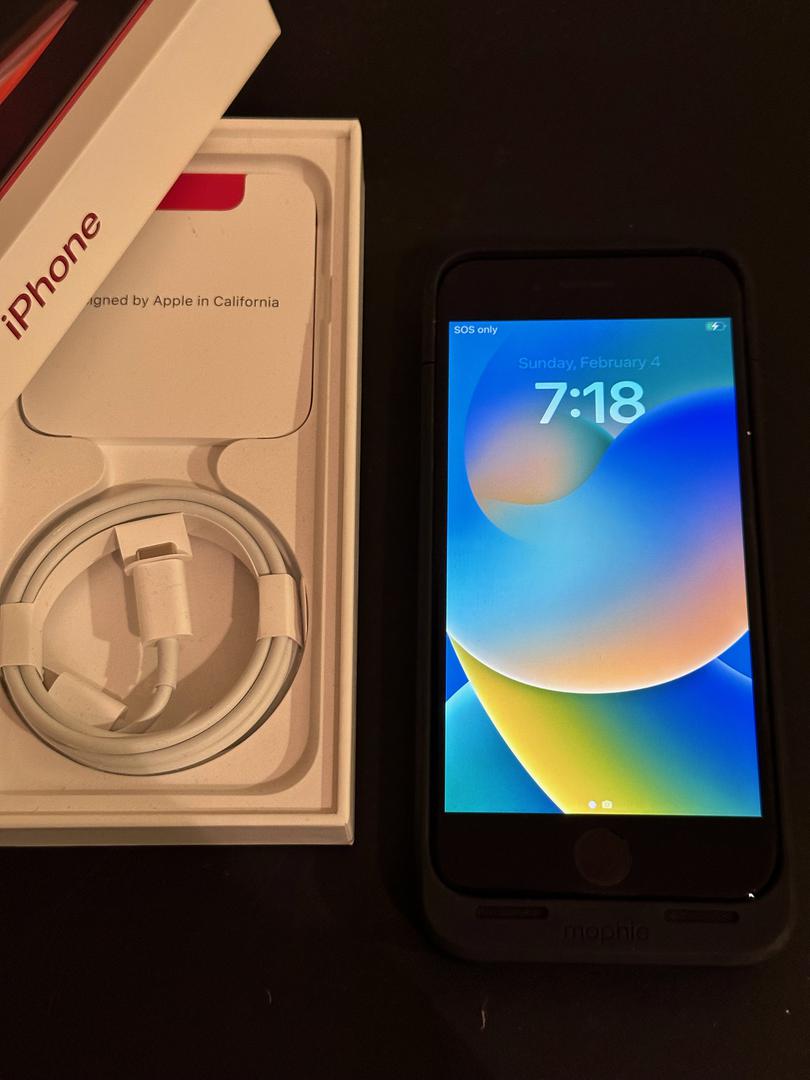 Apple iPhone SE 2nd Gen 2020 - Unlocked, Red, 128GB, A2275 - LYFD72758 ...
