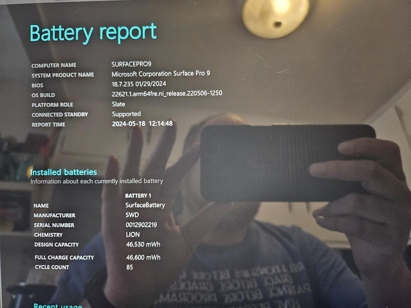 Microsoft Surface Pro 9 - Unlocked, SQ3, Platinum, 256GB, 8GB, Cellular ...