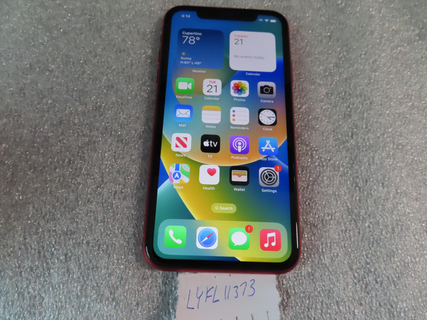 Apple iPhone 11 - Verizon, Red, 128GB, A2111 - LYFL11373 - Swappa