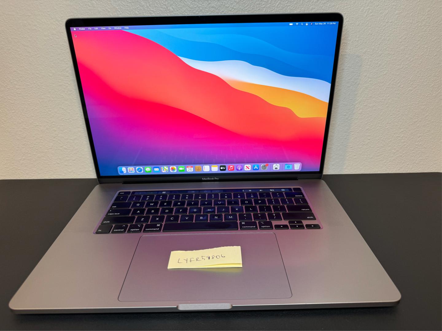 MacBook Pro 2019 - 16" - I7, Gray, 512GB, 16GB - LYFR59806 - Swappa