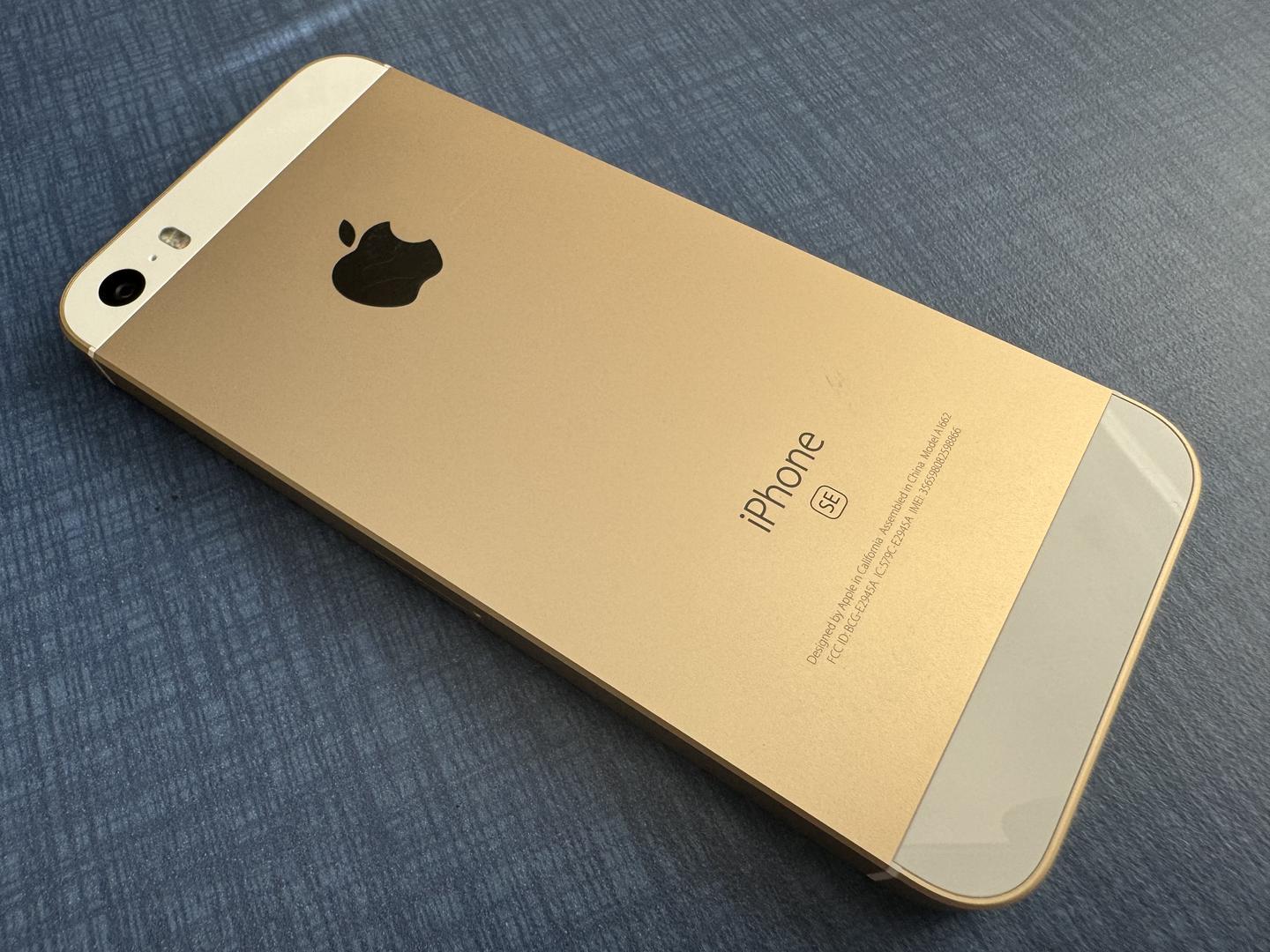 Apple iPhone SE 1st Gen 2016 - Unlocked, Gold, 16GB, A1662 - LYFT92902 ...