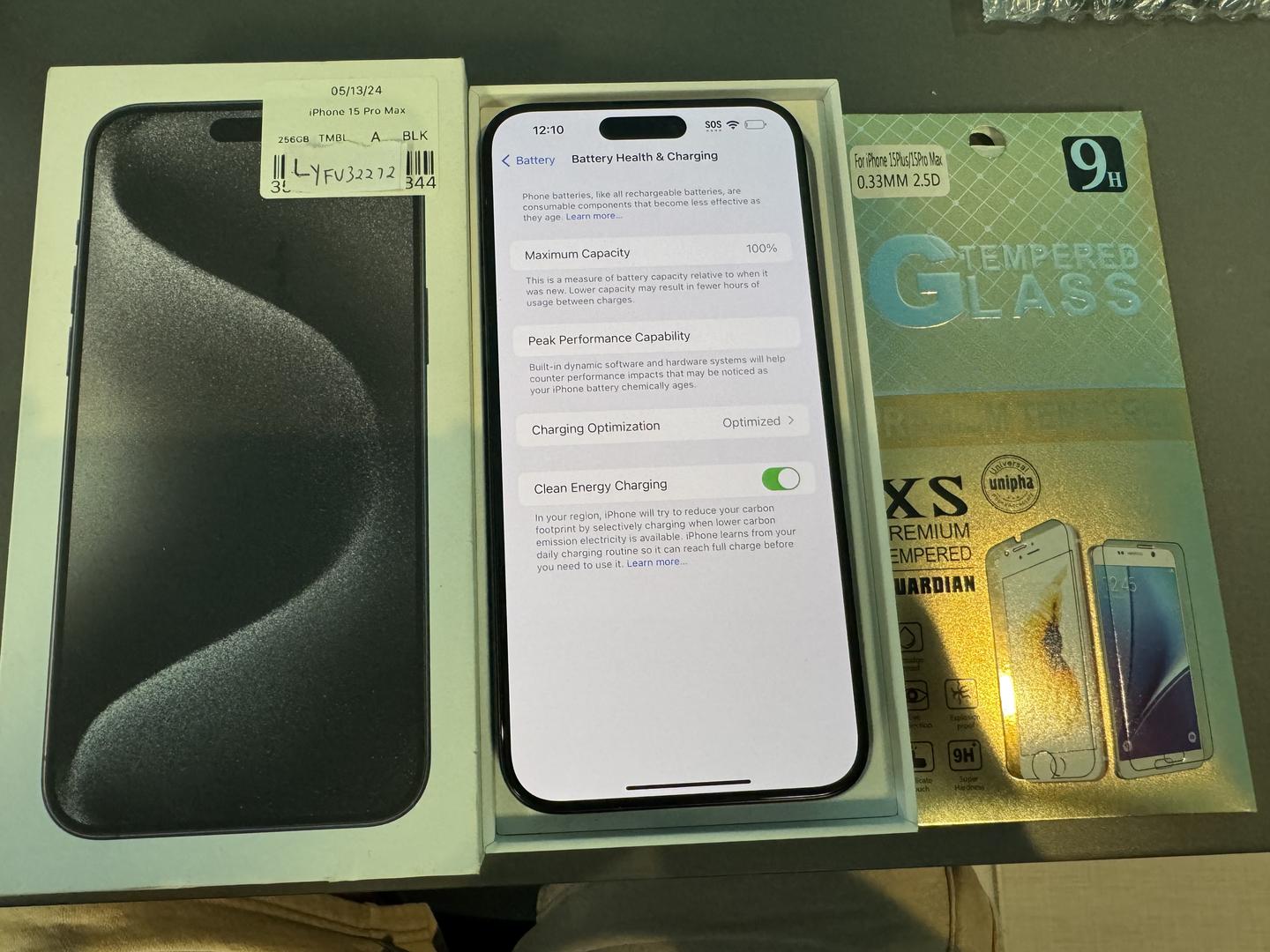 Apple iPhone 15 Pro Max - T-Mobile, Black, 256GB, A2849 - LYFV32272 ...