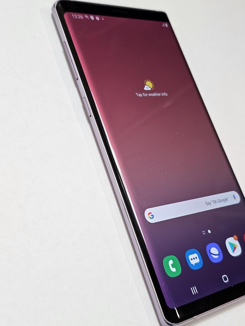 Samsung Galaxy Note 9 - Unlocked, Purple, 128GB, 6GB, SM-N960U1 ...