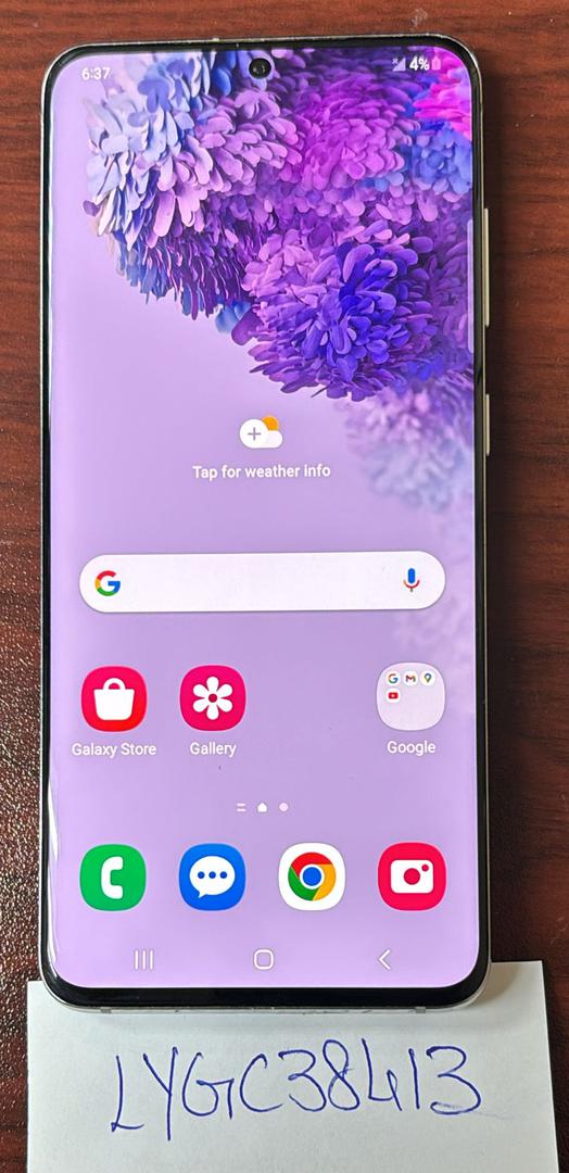 Samsung Galaxy S20 5G - Verizon, Cloud White, 128GB, 8GB, SM-G981V UW - LYGC38413 - Swappa