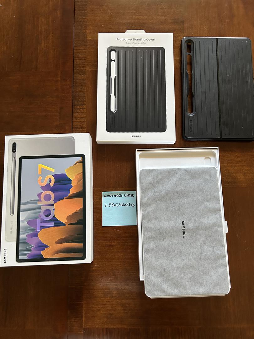 Samsung Galaxy Tab S7 - Wi-Fi, Mystic Silver, 256GB, 8GB, SM-T870, Wi ...