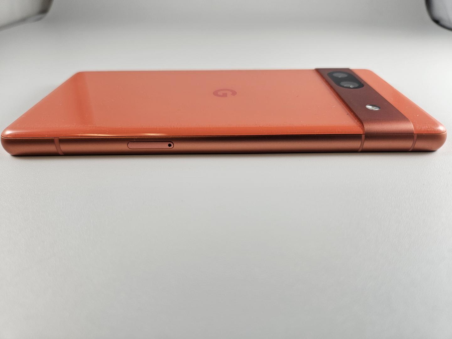 Google Pixel 7a - Unlocked, Coral, 128GB, 8GB, GWKK3 - LYGF10589 - Swappa