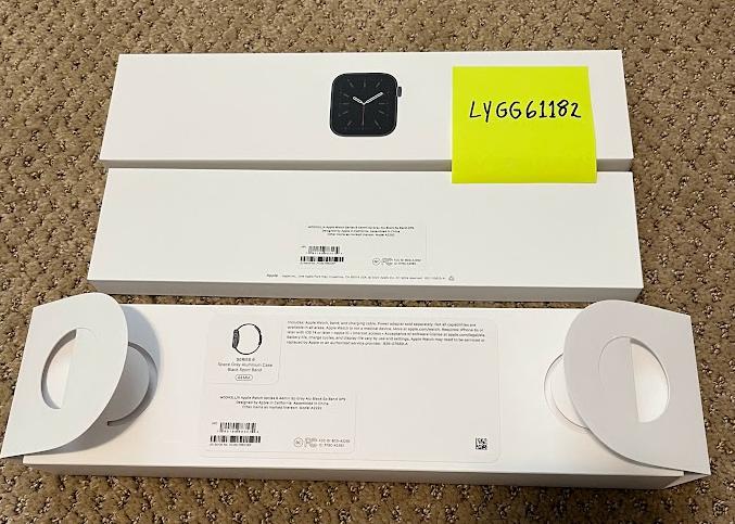 Apple Watch Series 6 44mm - Gray, A2292 - GPS, Aluminum - LYGG61182 ...