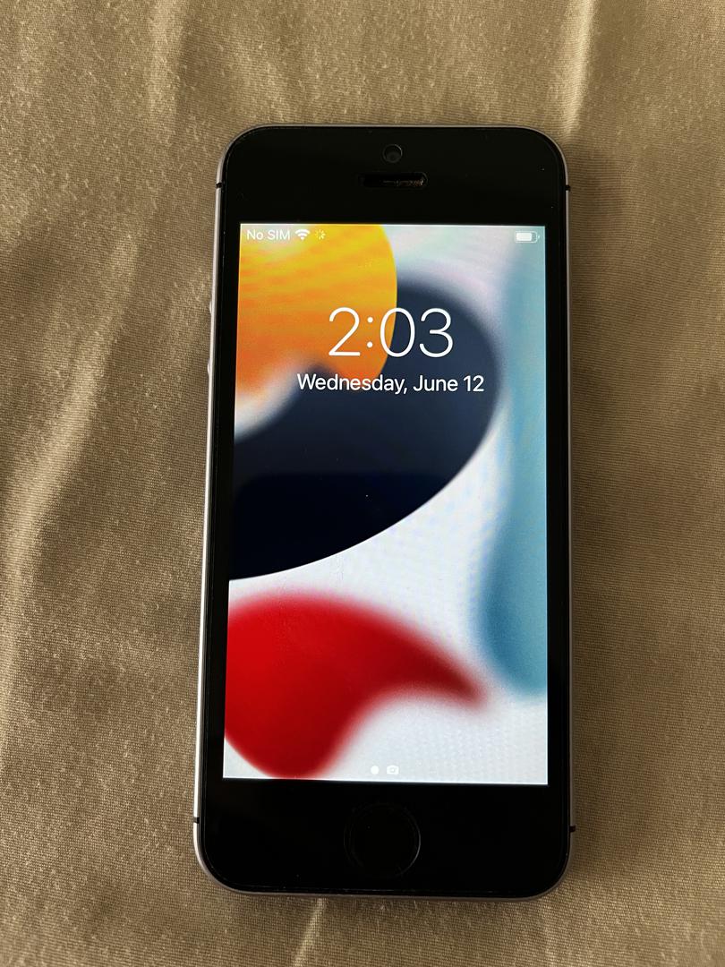 Apple iPhone SE 1st Gen 2016 - Unlocked, Grey, 64GB, A1662 - LYGH83183 ...