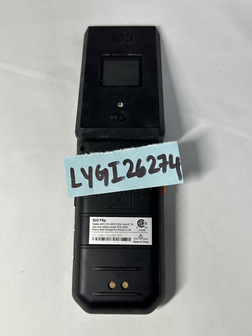 Caterpillar Cat S22 Flip - T-Mobile, Black, 16GB, 2GB - LYGI26274 - Swappa