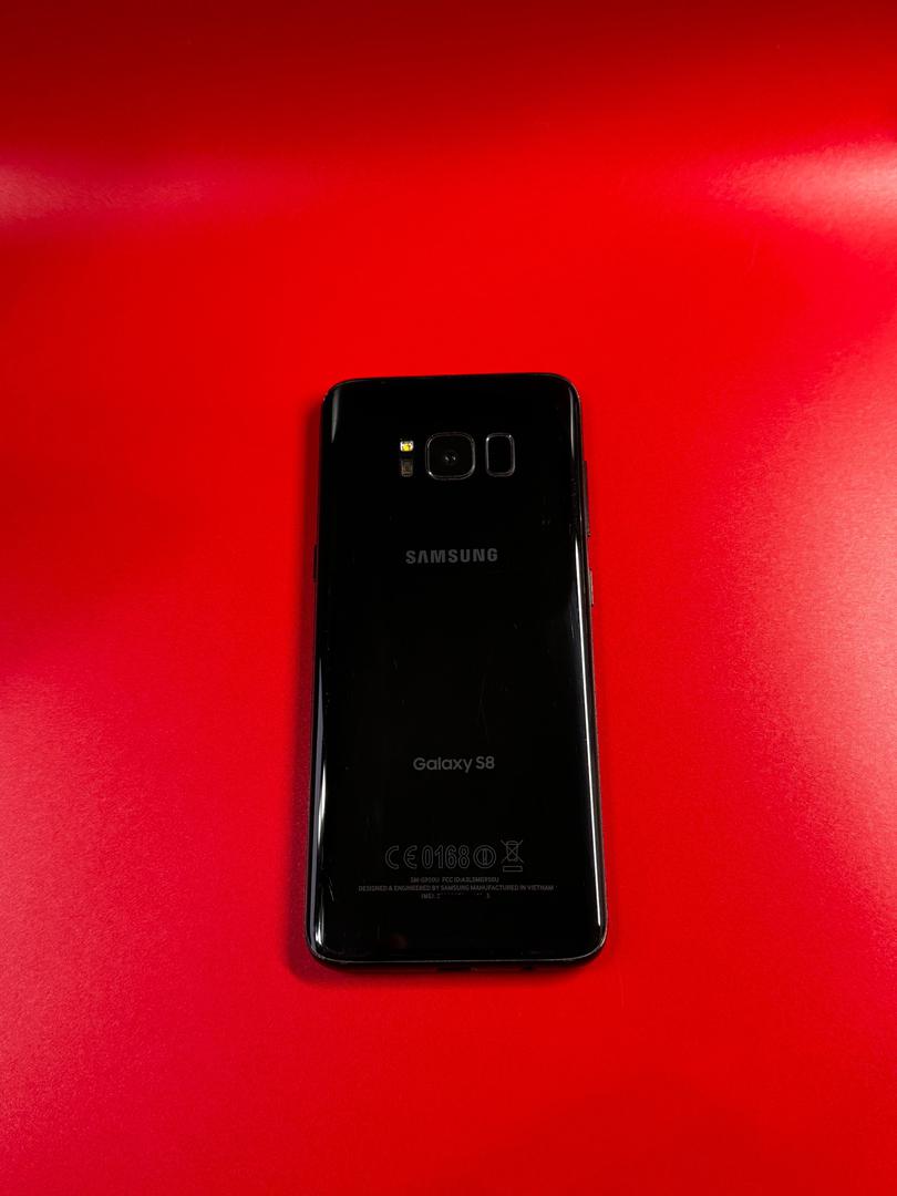 Samsung Galaxy S8 - Unlocked, Black, 64GB, 4GB, SM-G950U1 - LYGI65959 ...
