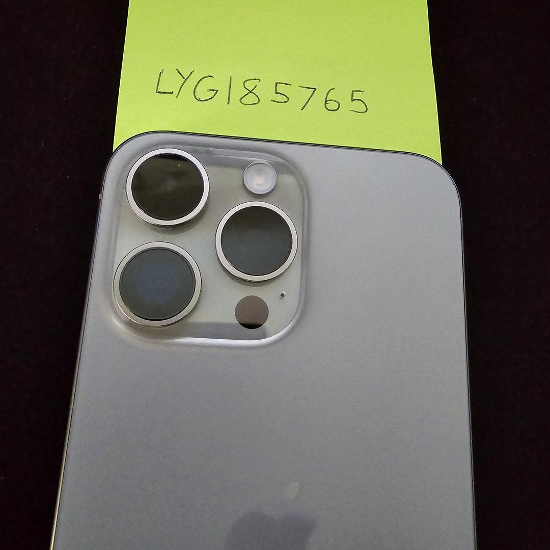 Apple iPhone 15 Pro Max - Unlocked, Natural, 256GB, A2849 - LYGI85765 ...