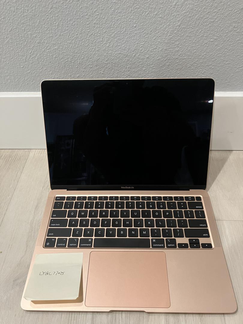 MacBook Air 2020 - 13" - Apple M1, Gold, 256GB, 8GB - LYGL77075 - Swappa