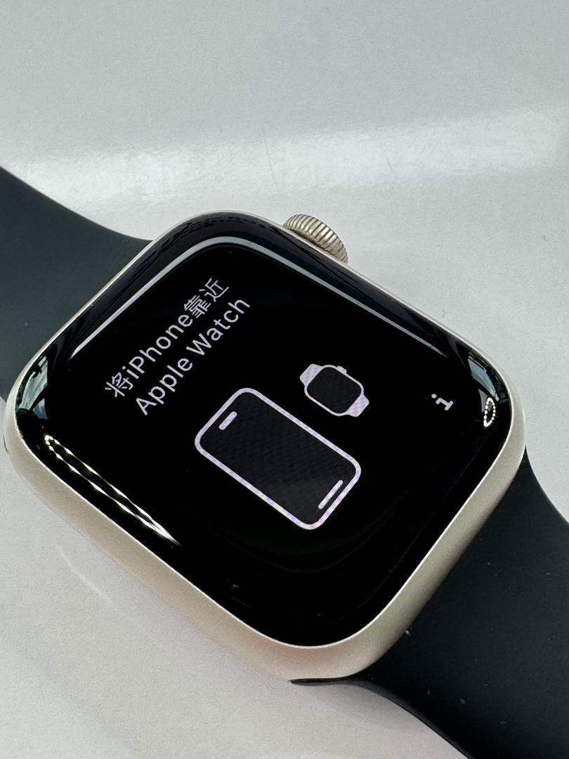 Apple Watch Series 7 41mm - Starlight, A2473 - GPS, Aluminum - LYGM71650 - Swappa