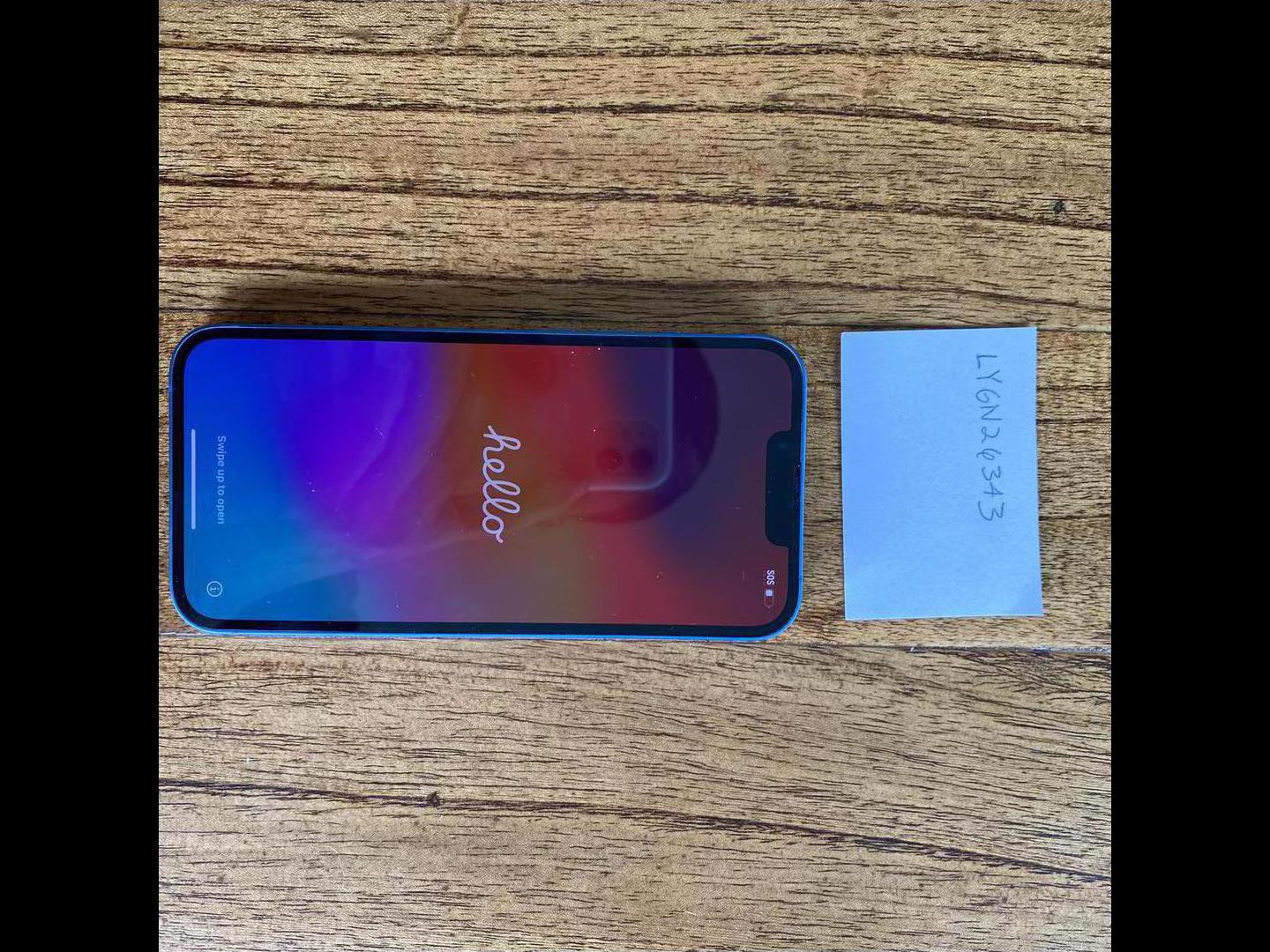 Apple iPhone 13 - Consumer Cellular, Blue, 128GB, A2482 - LYGN26343 ...