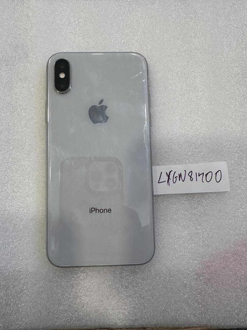 Apple iPhone X - Unlocked, Silver, 256GB, A1865 - LYGN81700 - Swappa