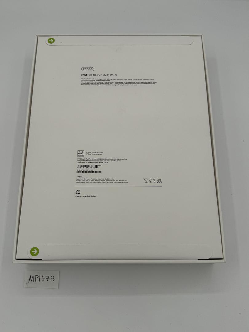 Apple iPad Pro 13" (M4) 2024 - Wi-Fi, Black, 256GB, 8GB, A2925 ...