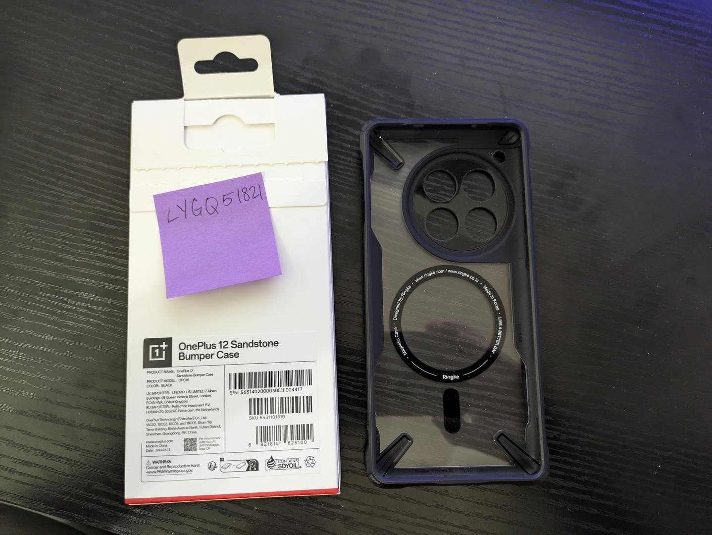 OnePlus 12 - Unlocked, Black, 512GB, 16GB, CPH2583 - LYGQ51821 - Swappa