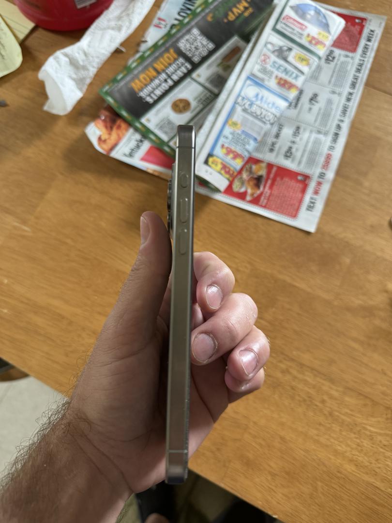 Apple iPhone 15 Pro Max - Spectrum, Natural, 256GB, A2849 - LYGS38327 ...