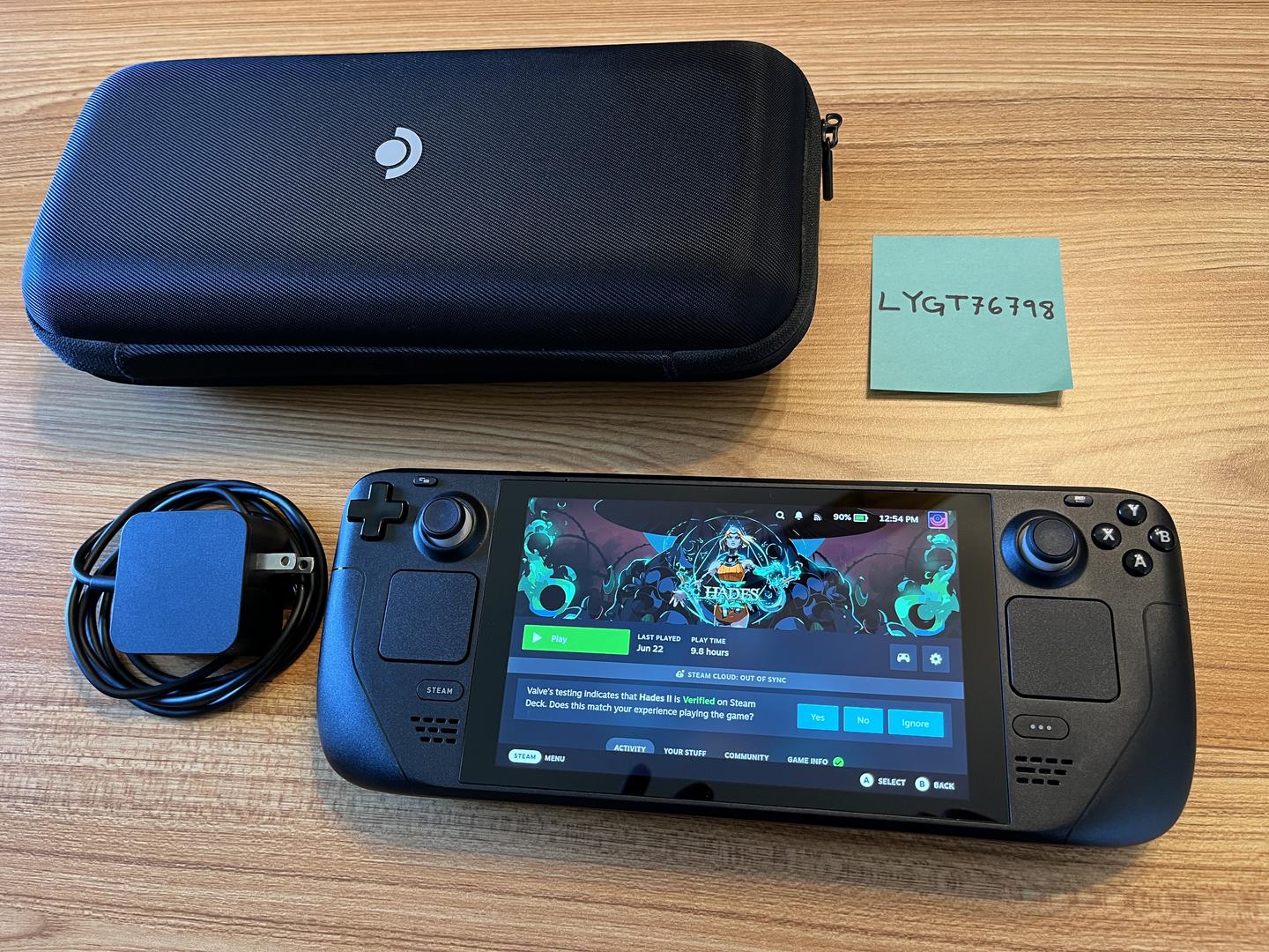 Steam Deck - AMD, Black, 256GB, 16GB - LYGT76798 - Swappa