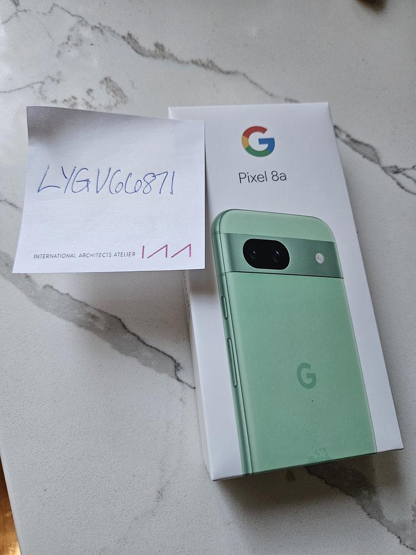 Google Pixel 8a - Unlocked, Aloe, 128GB, 8GB, GKV4X, Sub-6 5G ...