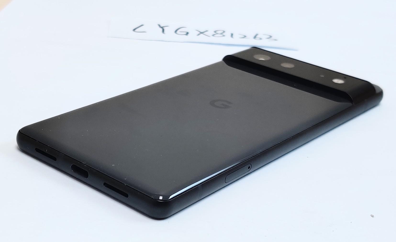 Google Pixel 6 - Unlocked, Black, 128GB, 8GB,GB7N6 - LYGX81263 - Swappa