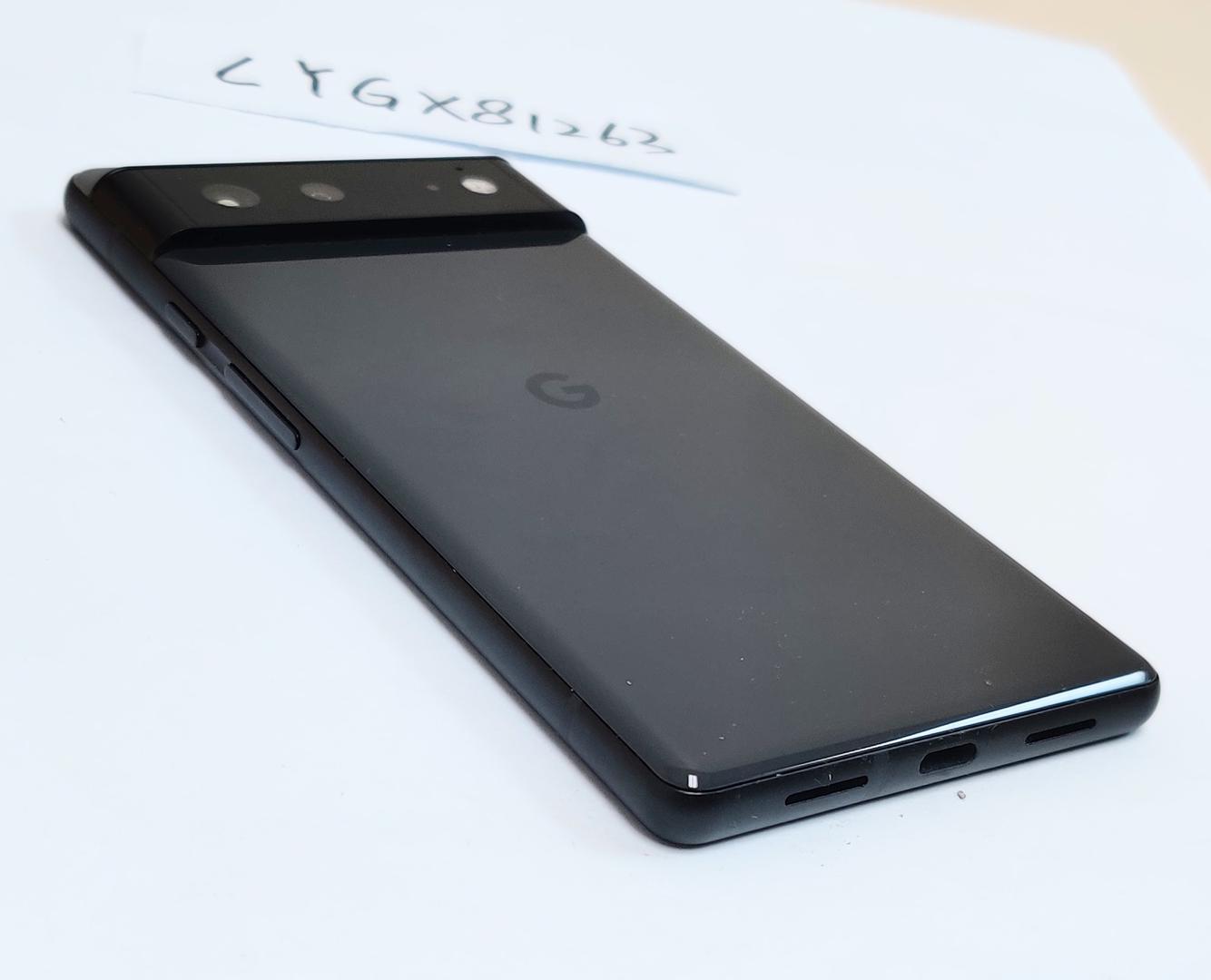 Google Pixel 6 - Unlocked, Black, 128GB, 8GB,GB7N6 - LYGX81263 - Swappa