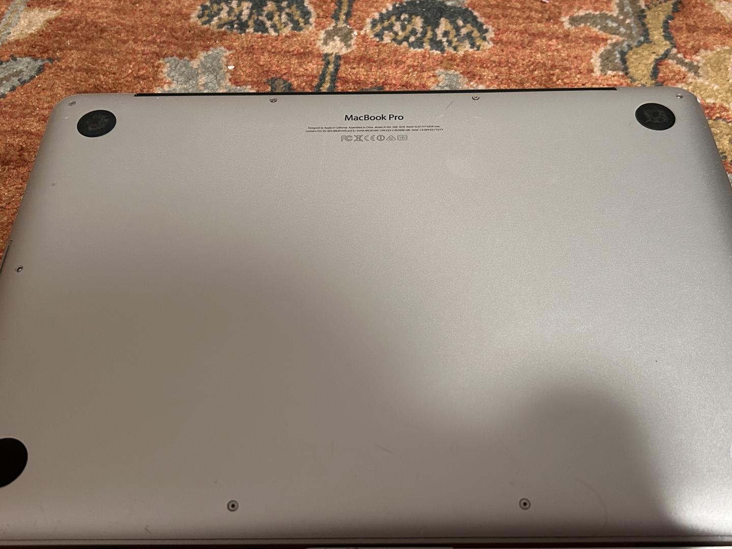 MacBook Pro 2013 (Retina) - 13" - Silver, 128GB, 4GB - LYGX82533 - Swappa