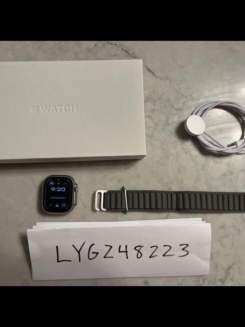 Apple Watch Ultra 2 49mm - Unlocked, Natural, A2986 - LYGZ48223 - Swappa
