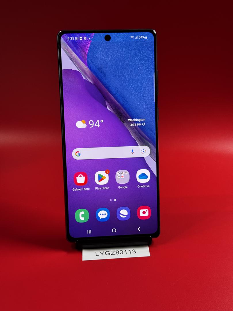 Samsung Galaxy Note 20 5G - Unlocked, Mystic Gray, 128GB, 8GB, SM ...