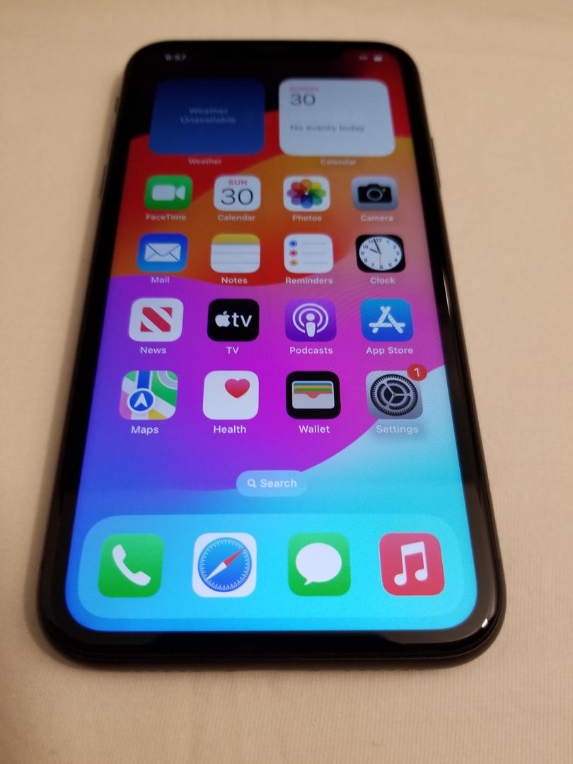 Apple iPhone 11 - Unlocked, Black, 64GB, A2111 - LYHA23483 - Swappa
