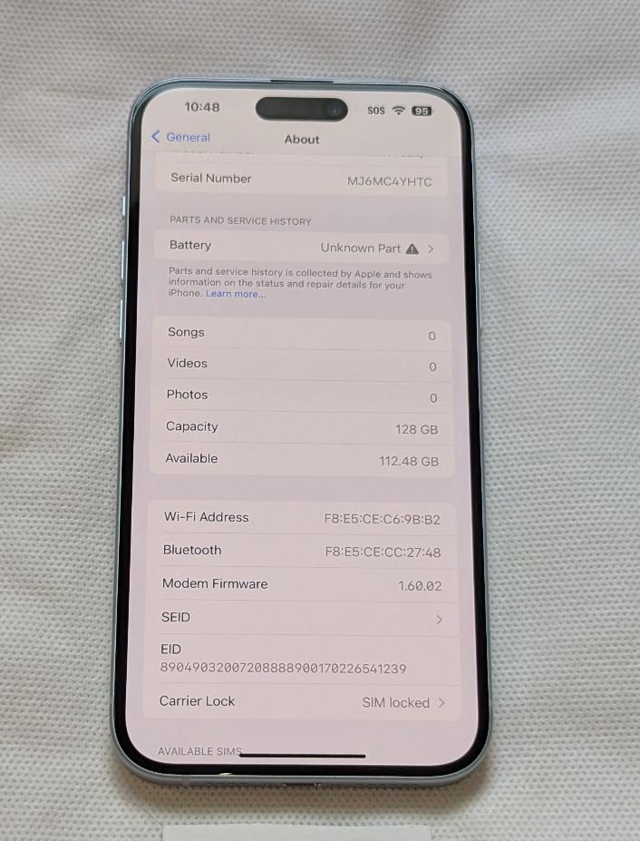 Apple iPhone 15 Plus - Xfinity, Blue, 128GB, A2847 - LYHD39393 - Swappa