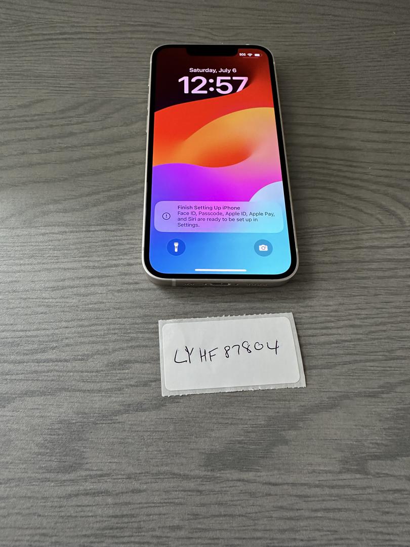 Apple iPhone 13 Mini - T-Mobile, Starlight, 128GB, A2481 - LYHF87804 ...