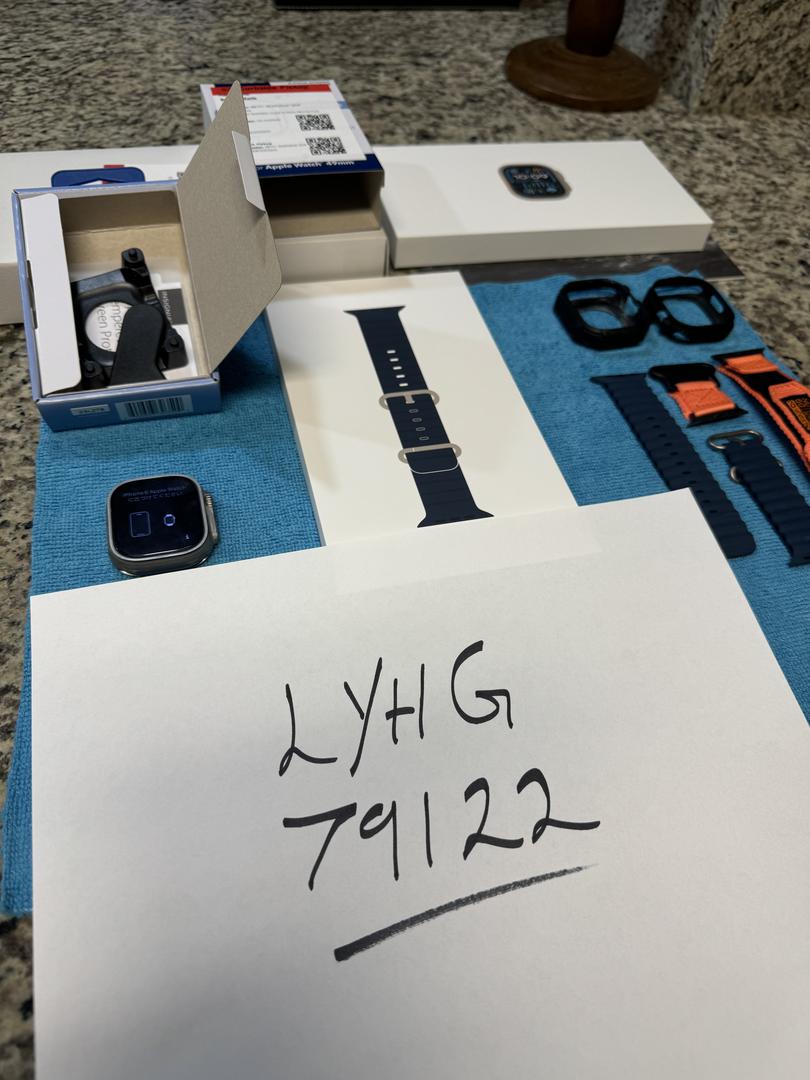 Apple Watch Ultra 2 49mm - Unlocked, Natural, A2986 - LYHG79122 - Swappa