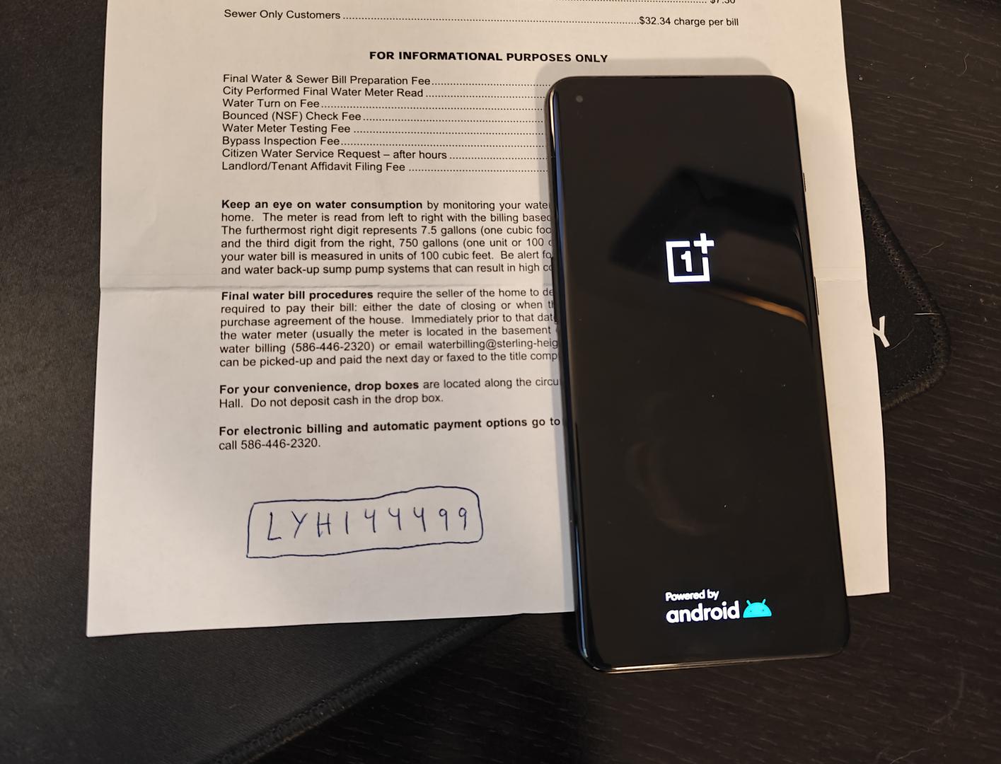 OnePlus 10 Pro - Unlocked, Black, 256GB, 12GB, NE2215 - LYHI44499 - Swappa