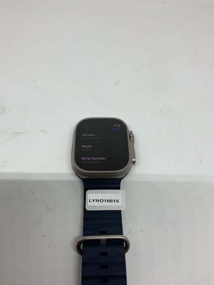 Apple Watch Ultra 2 49mm - Unlocked, Natural, A2986 - LYHO16615 - Swappa