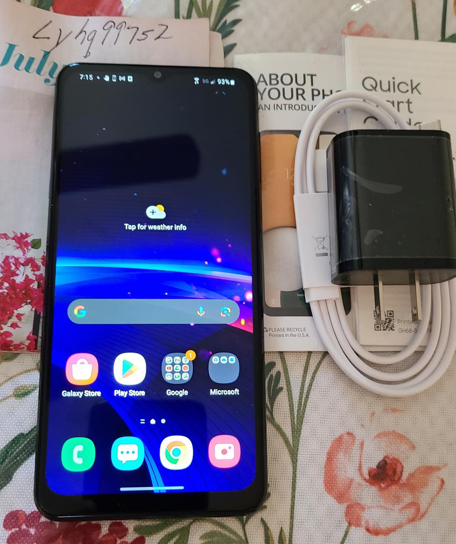 Samsung Galaxy A13 5G - TracFone, Black, 64GB, 4GB, SM-S136DL ...