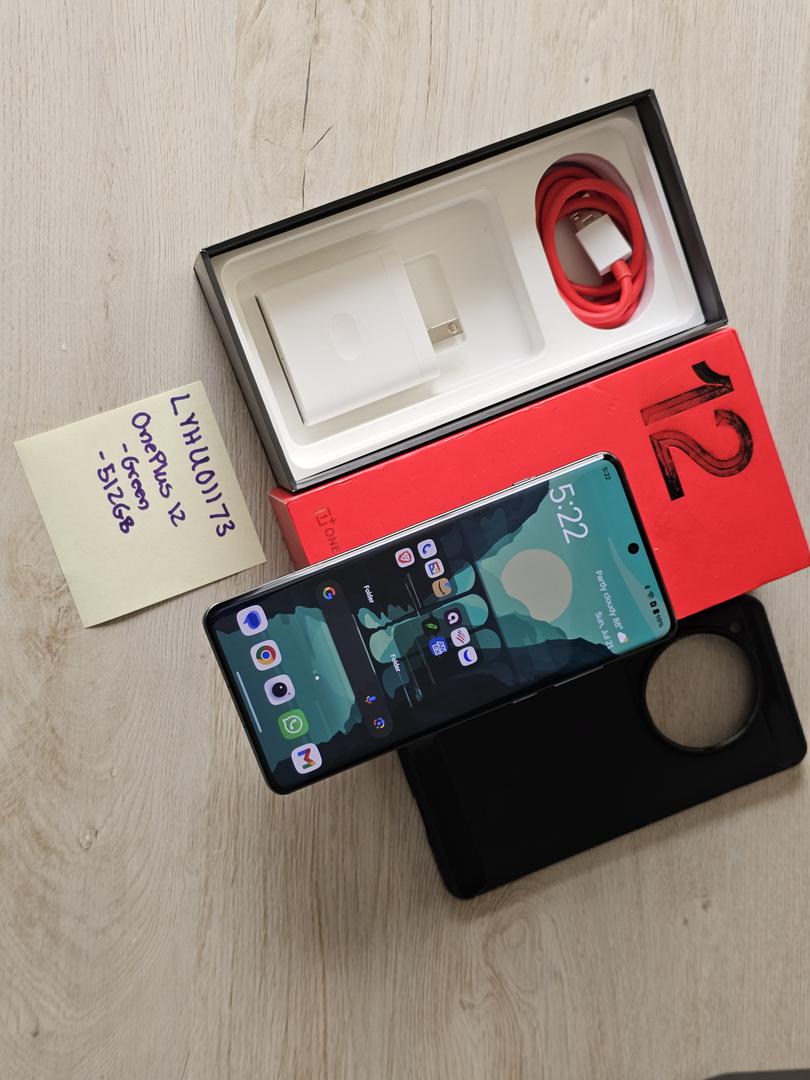 OnePlus 12 - Unlocked, Green, 512GB, 16GB, CPH2583 - LYHU01173 - Swappa