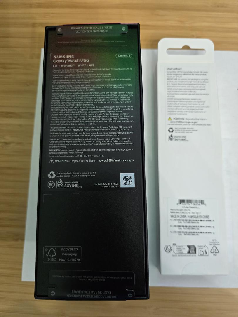 Samsung Galaxy Watch Ultra - Unlocked, Gray, SM-L705U, 47mm - LYHV69627 ...