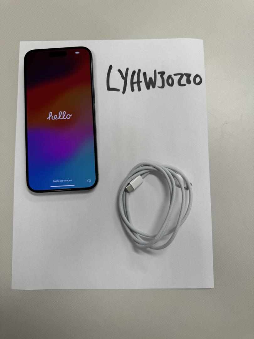 Apple iPhone 15 Pro Max - Unlocked, Black, 512GB, A2849 - LYHW30280 ...