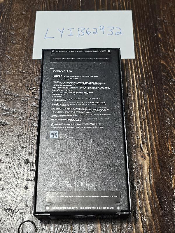 Samsung Galaxy Z Flip6 - Unlocked, White, 512GB, 12GB, SM-F741U1 ...