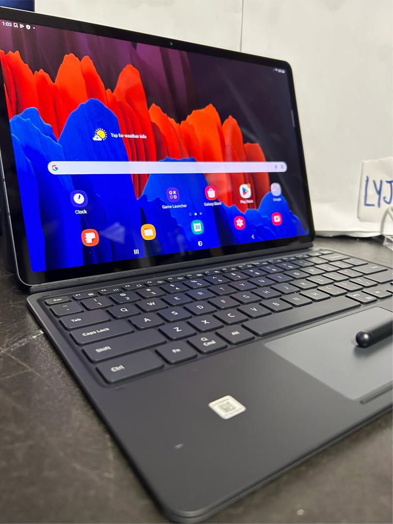 Samsung Galaxy Tab S7 Plus - Wi-Fi, Mystic Black, 128GB, 6GB, SM-T970 ...