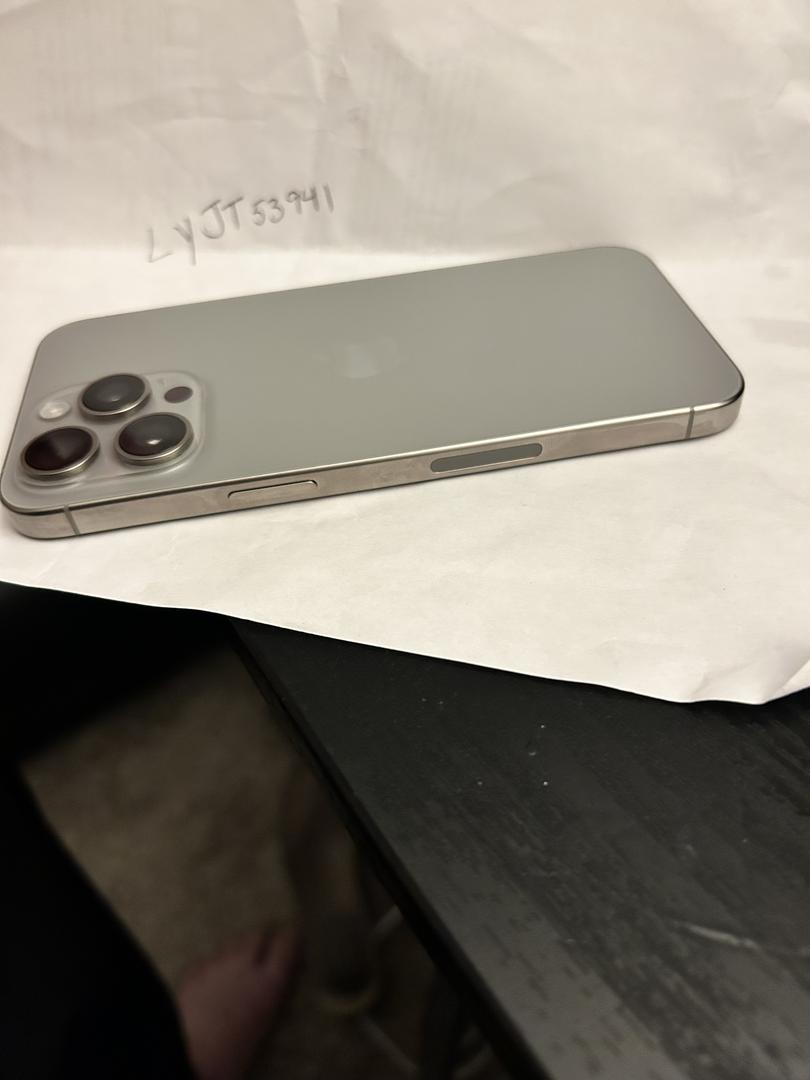 Apple iPhone 15 Pro Max - Unlocked, Natural, 256GB, A2849 - LYJT53941 ...