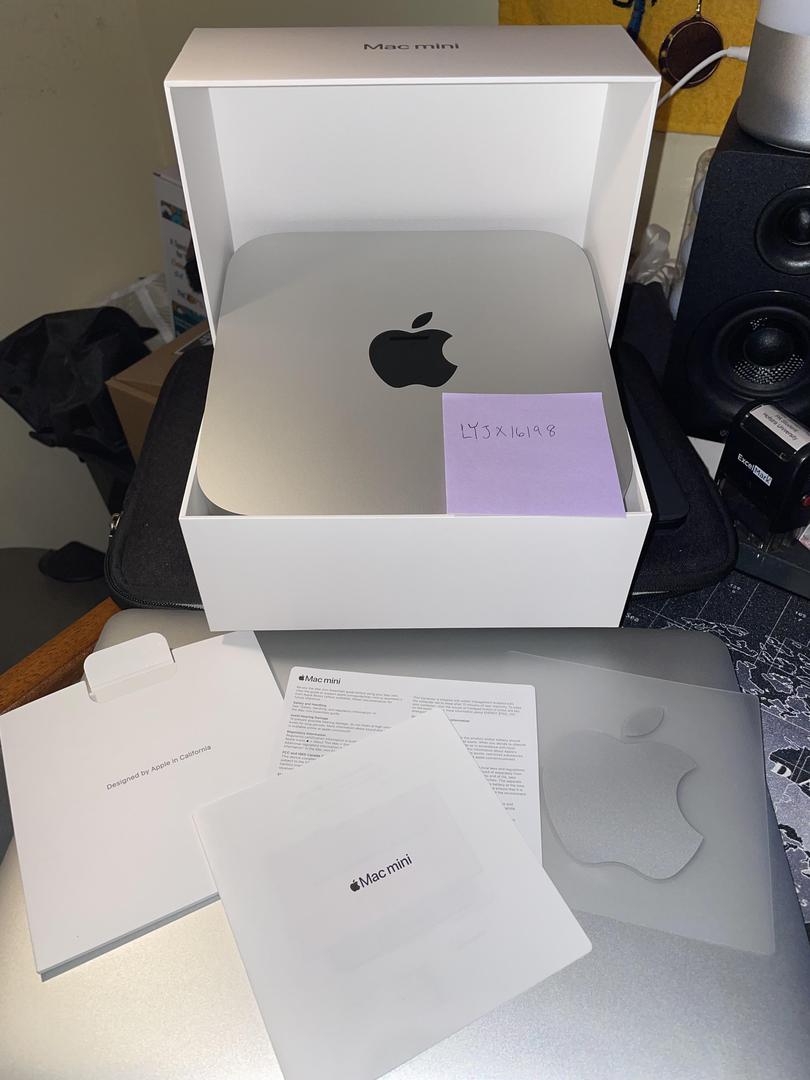 Mac mini 2020 - Apple M1, Silver, 256GB, 8GB - LYJX16198 - Swappa