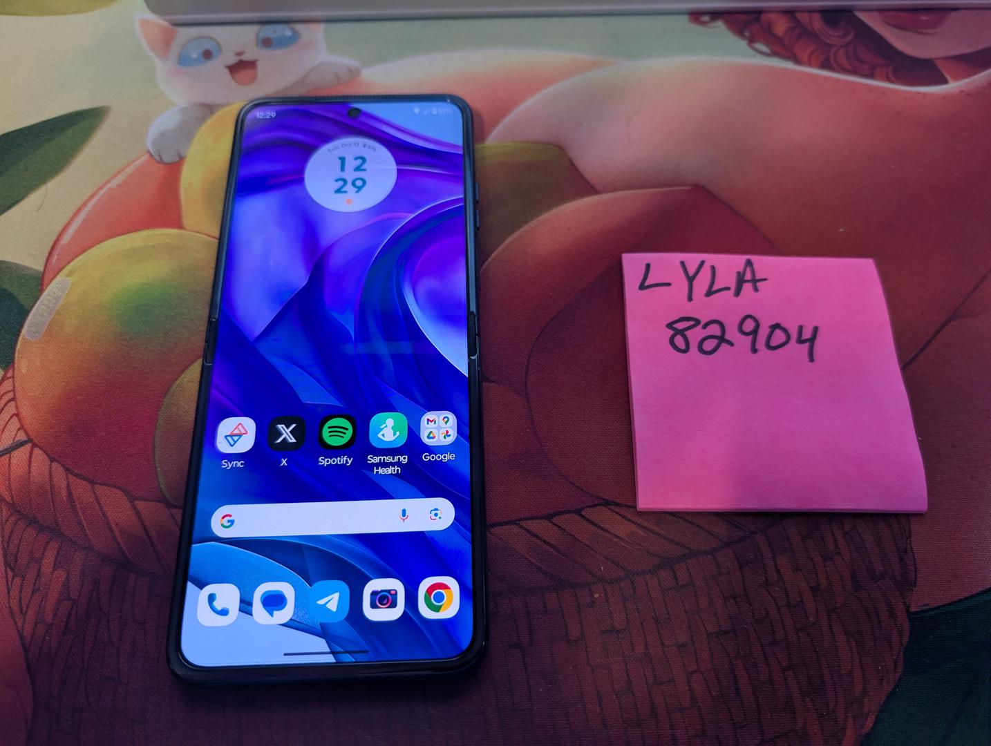 Motorola Razr Plus (2024) - Unlocked, Navy Blue, 256GB, 12GB ...