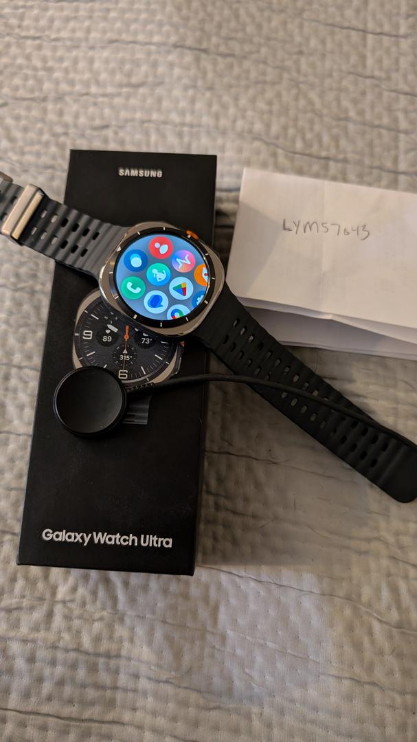 Samsung Galaxy Watch Ultra - Unlocked, Silver, SM-L705U, 47mm ...