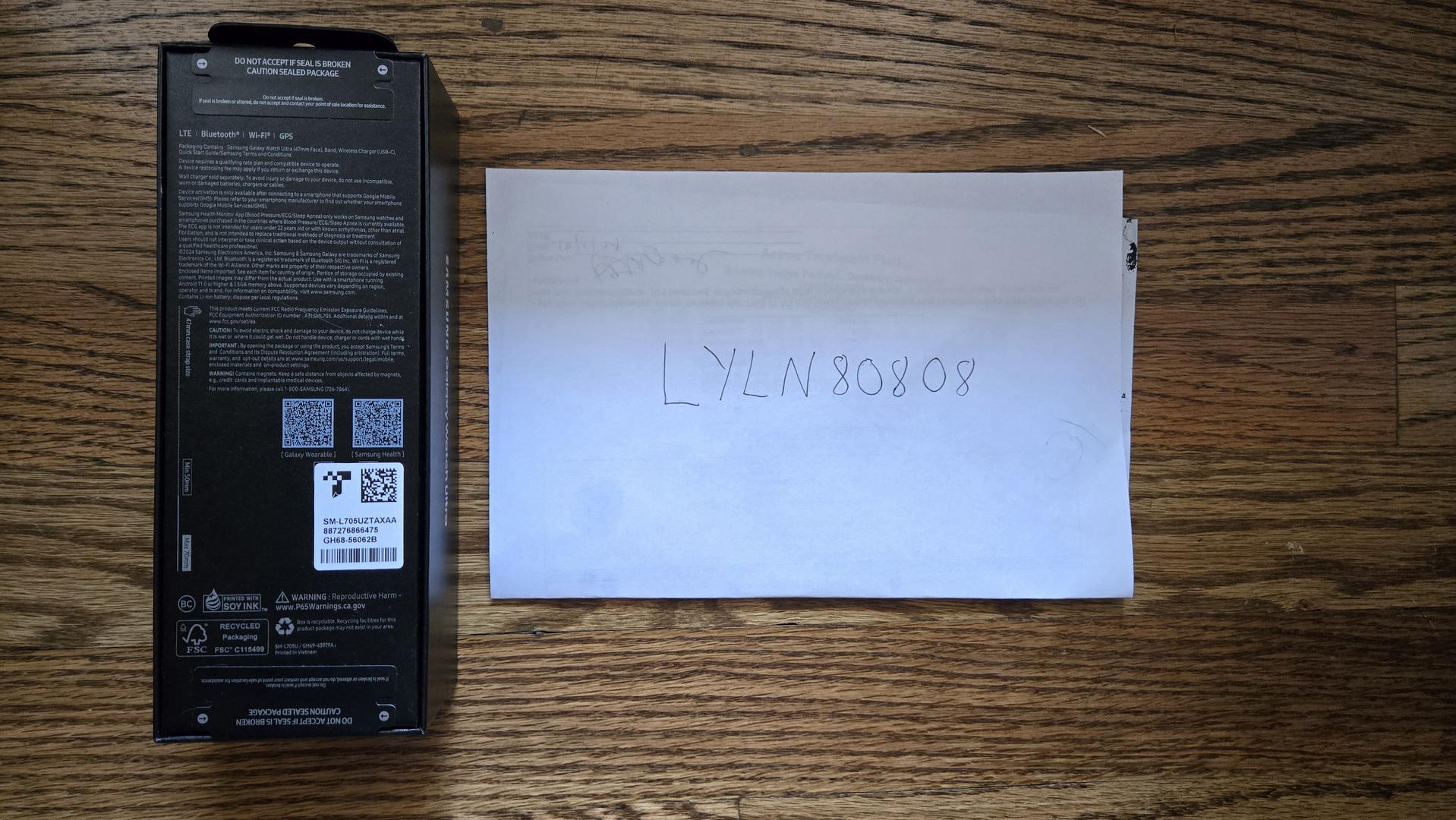 Samsung Galaxy Watch Ultra - Unlocked, Silver, SM-L705U, 47mm ...