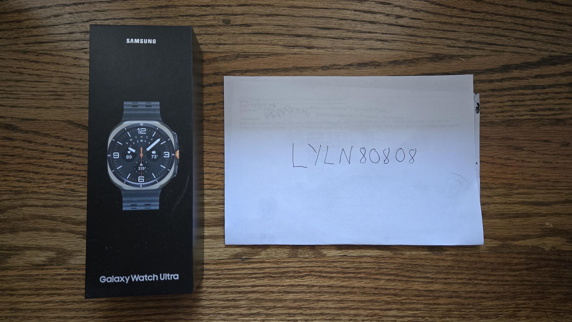 Samsung Galaxy Watch Ultra - Unlocked, Silver, SM-L705U, 47mm ...