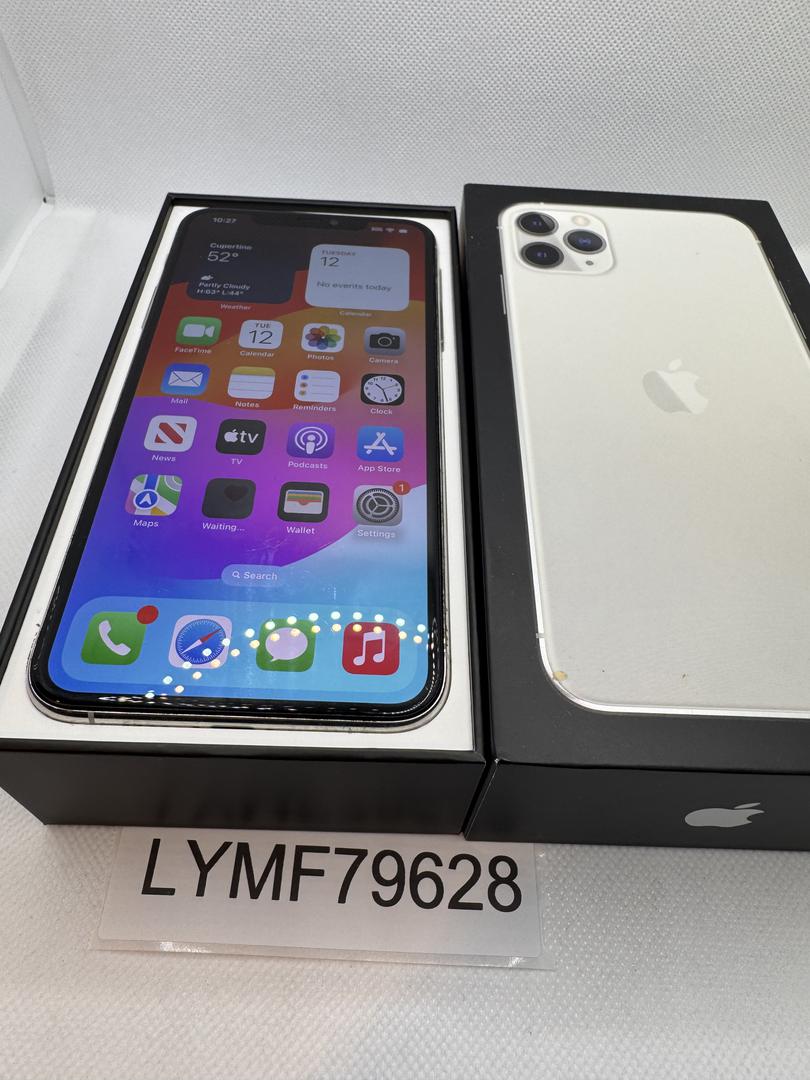 Apple iPhone 11 Pro Max - Unlocked, Silver, 256GB, A2161 - LYMF79628 ...